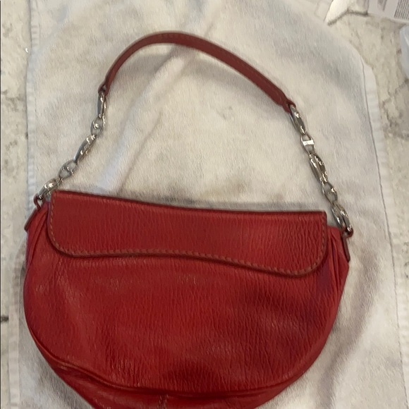 Tod's | Bags | Authentic Tods Red Hobo Bag | Poshmark